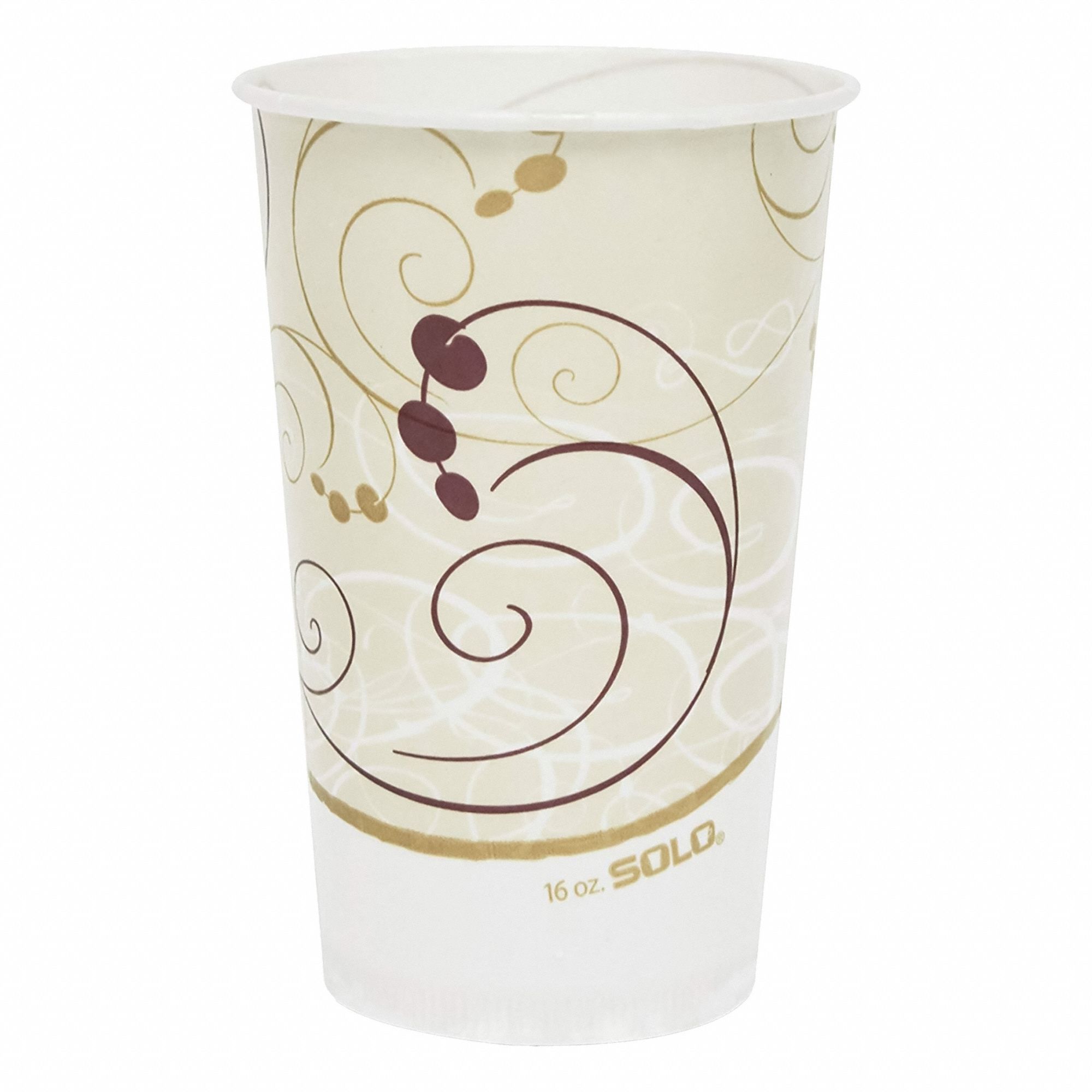 Wax Coated Paper Cold Cup, 16 oz - Grainger