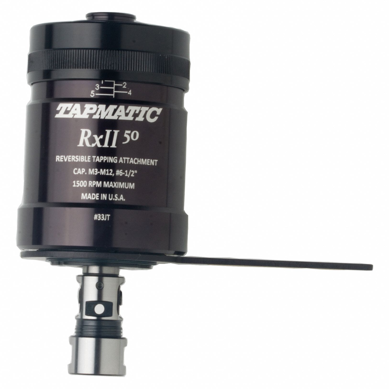 TAPMATIC, 7/8"-20 Mount, For 1/2 in Max Tap Capacity, Tapping Head ...
