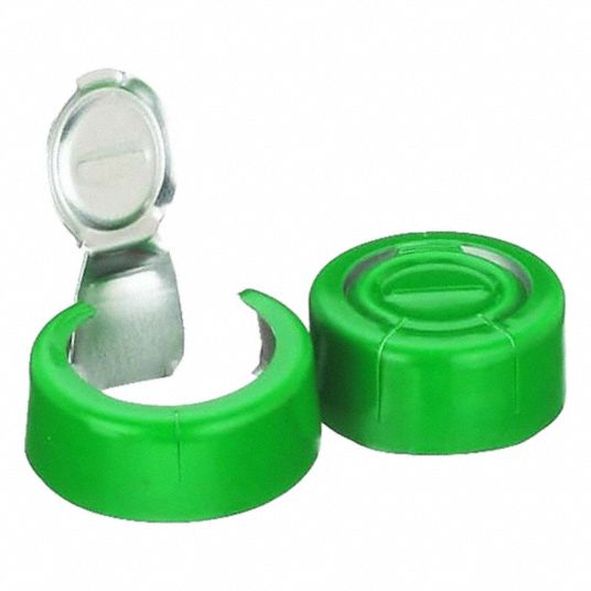 Lab Bottle Caps - Aluminum Seal - 408VA4|224192-07 - Grainger