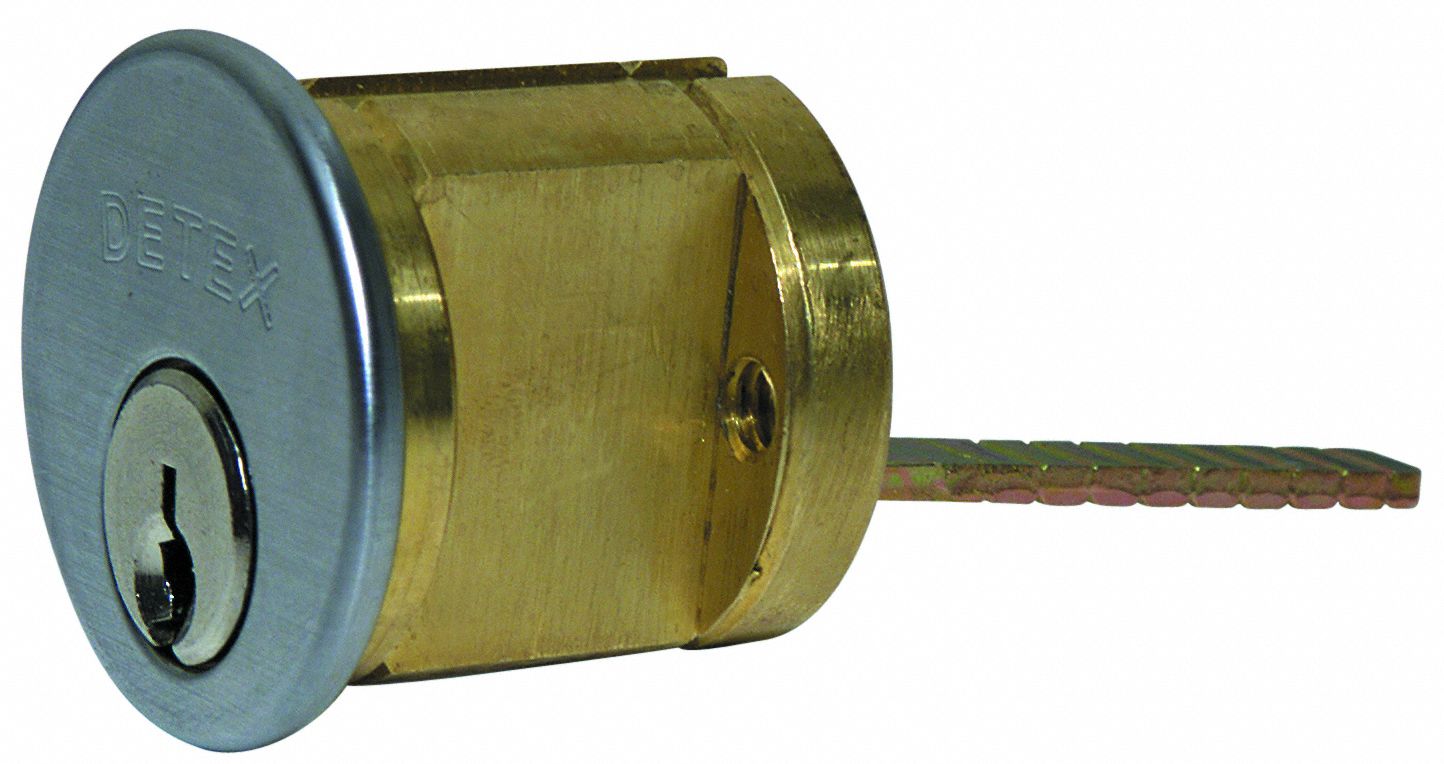 DETEX, Rim Cylinder - 818G55|ECL-445K-7 - Grainger