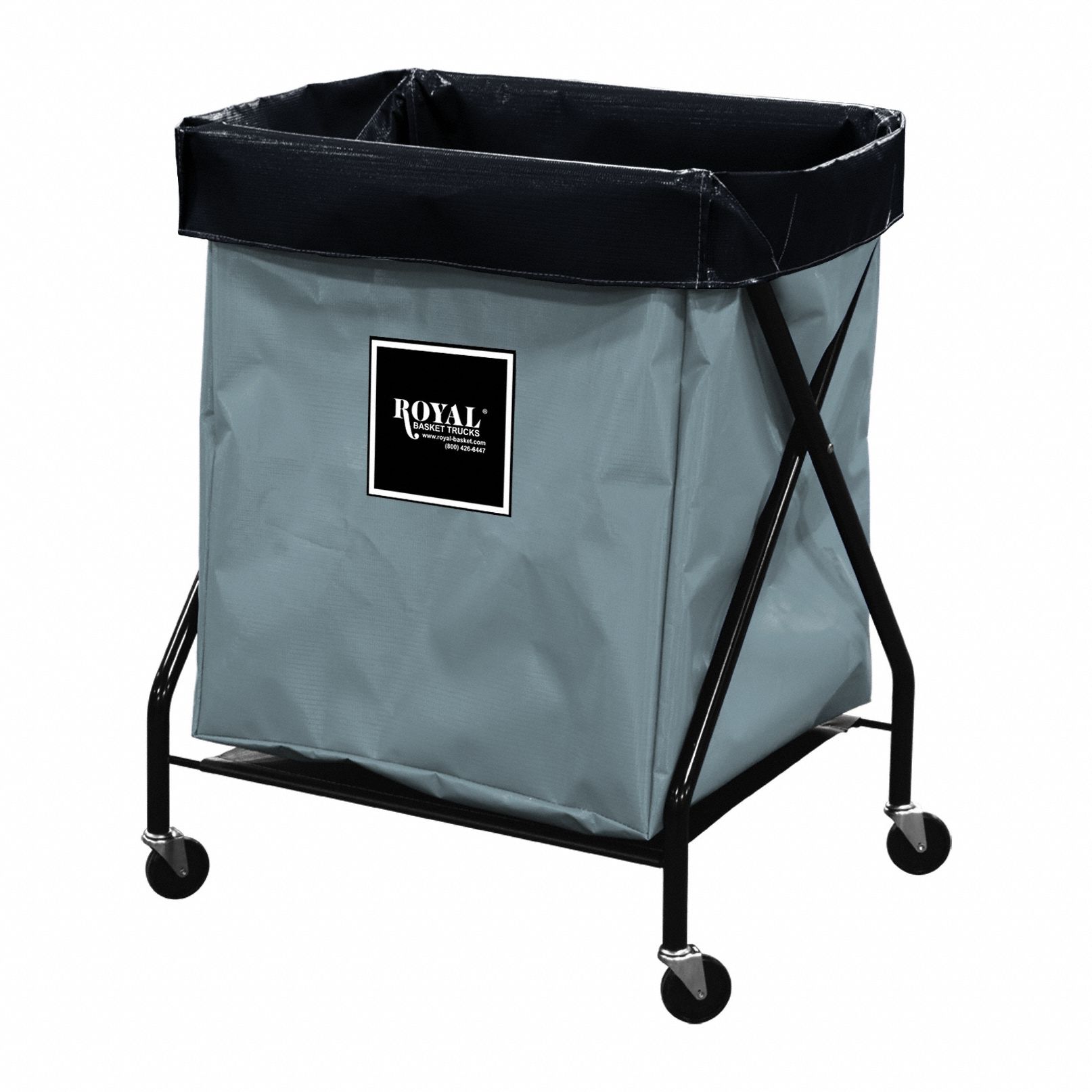 ROYAL BASKET TRUCKS, Vinyl Liner, Gray, X-Frame Hamper - 824DT5|G08-GGX ...