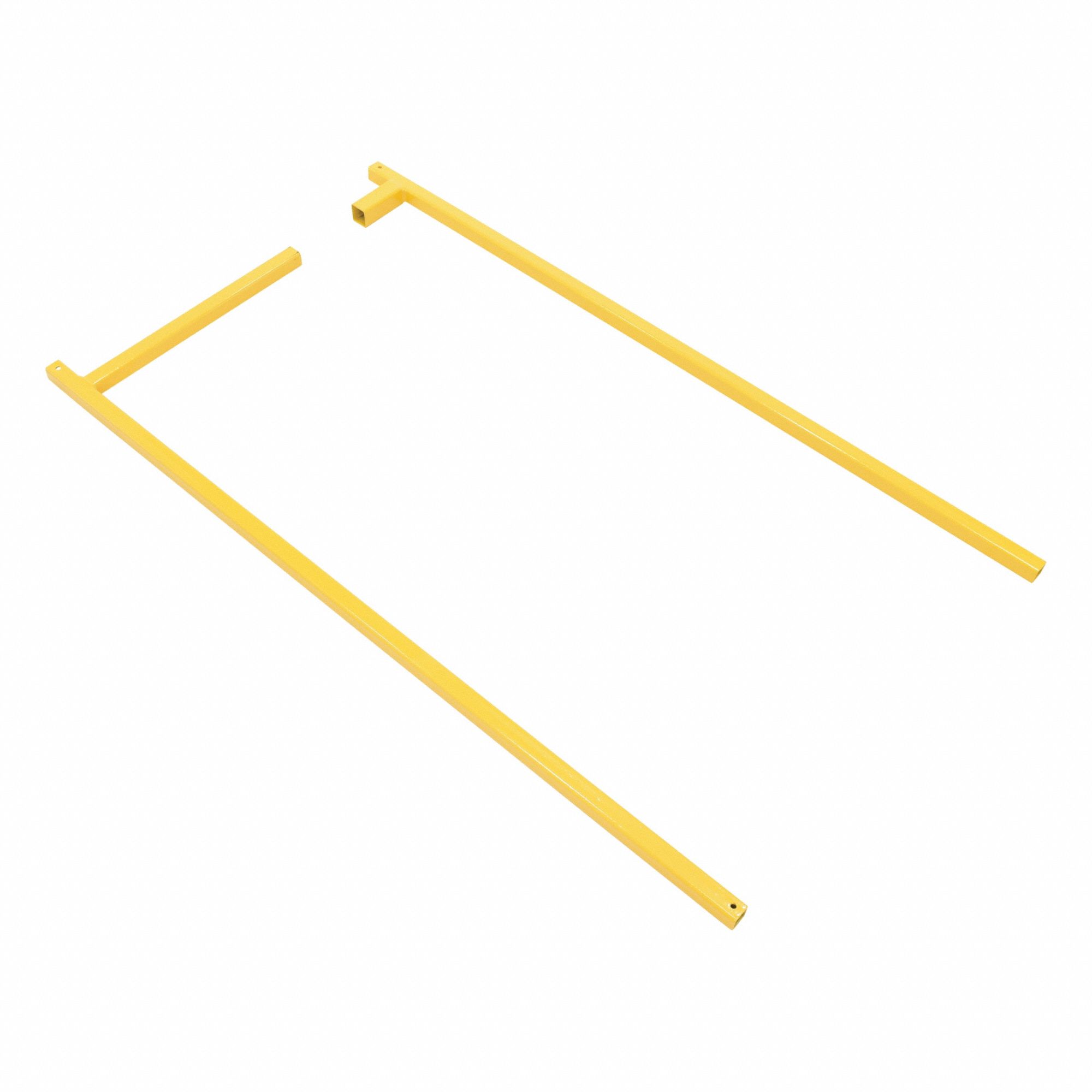 VESTIL, Toe Board Not Included, Bolt-On Rail Mounting, Sliding Gate ...