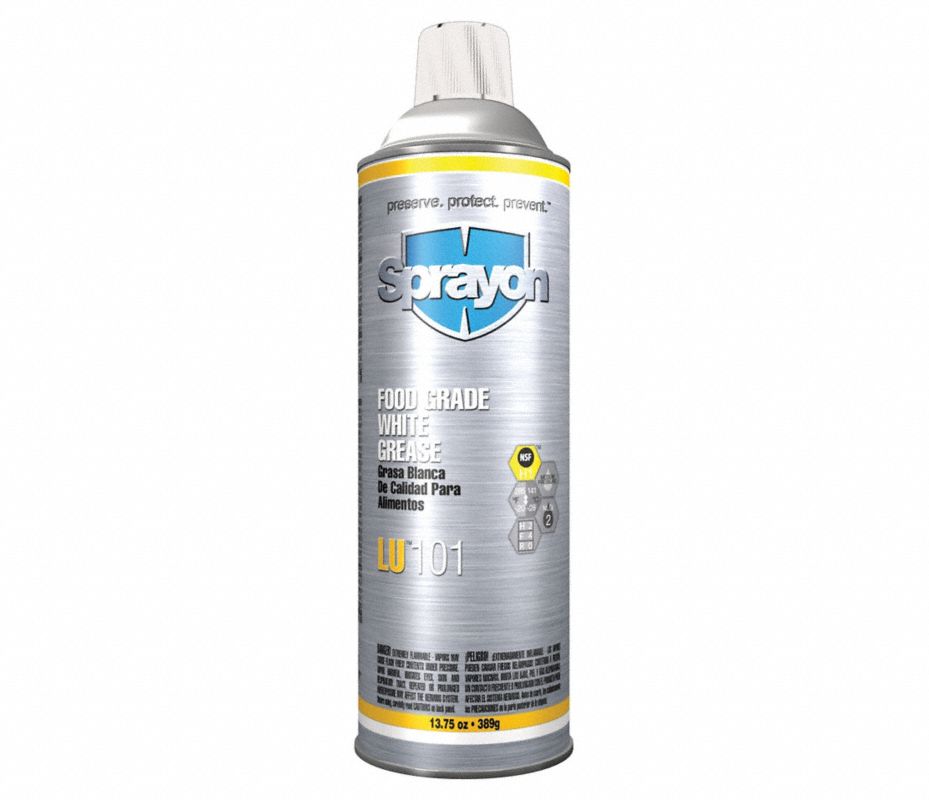SPRAYON Grasa Multiusos LU101 Blanco Lata de Aerosol 13.75 oz. Grado ...