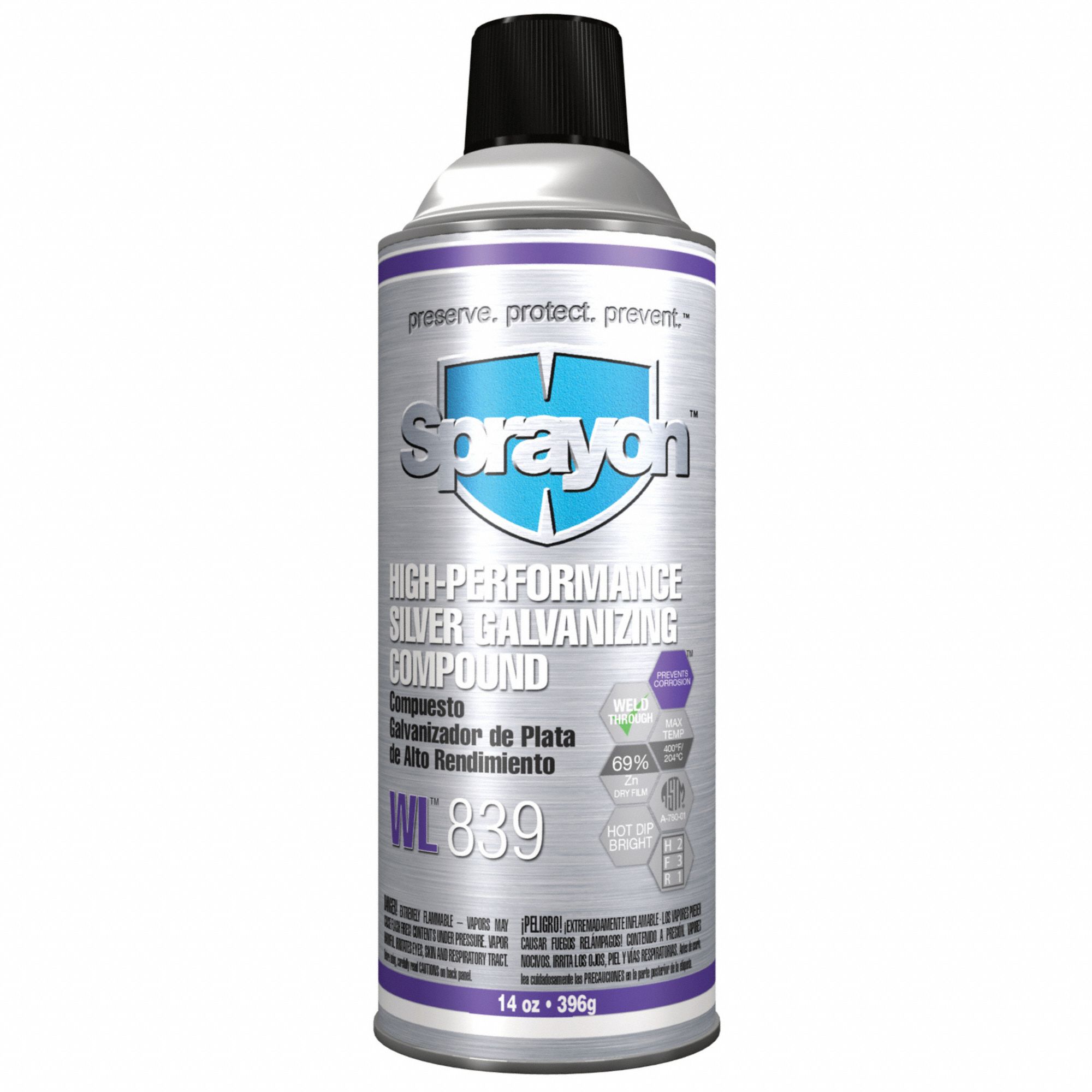 SPRAYON, Exterior/Interior, Aluminum/Metallic, High-Performance Silver ...