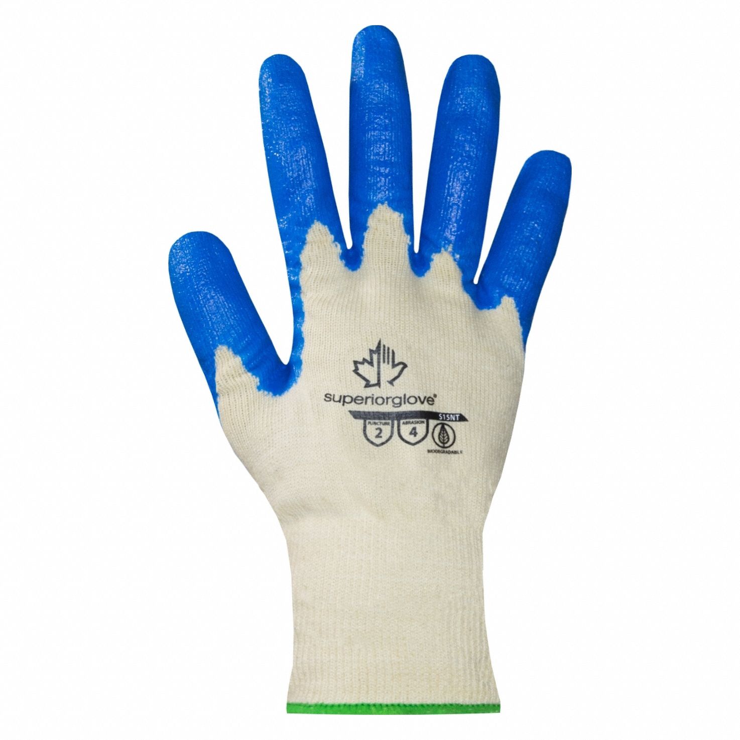 SUPERIOR GLOVE, 2XL ( 11 ), Smooth, Coated Gloves - 32HR44|S15NT-11 ...
