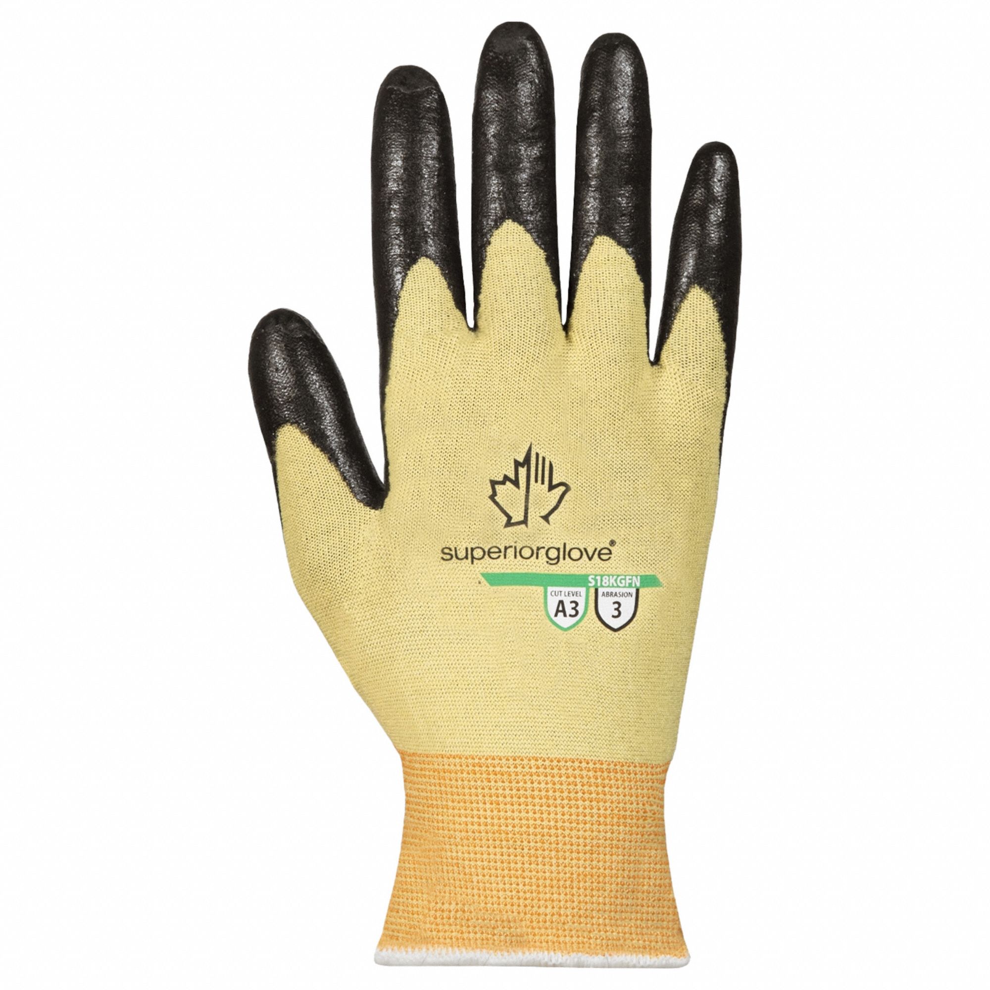 Glove, Cut A3, Foam Nitrile Palms, 8, PR - Grainger