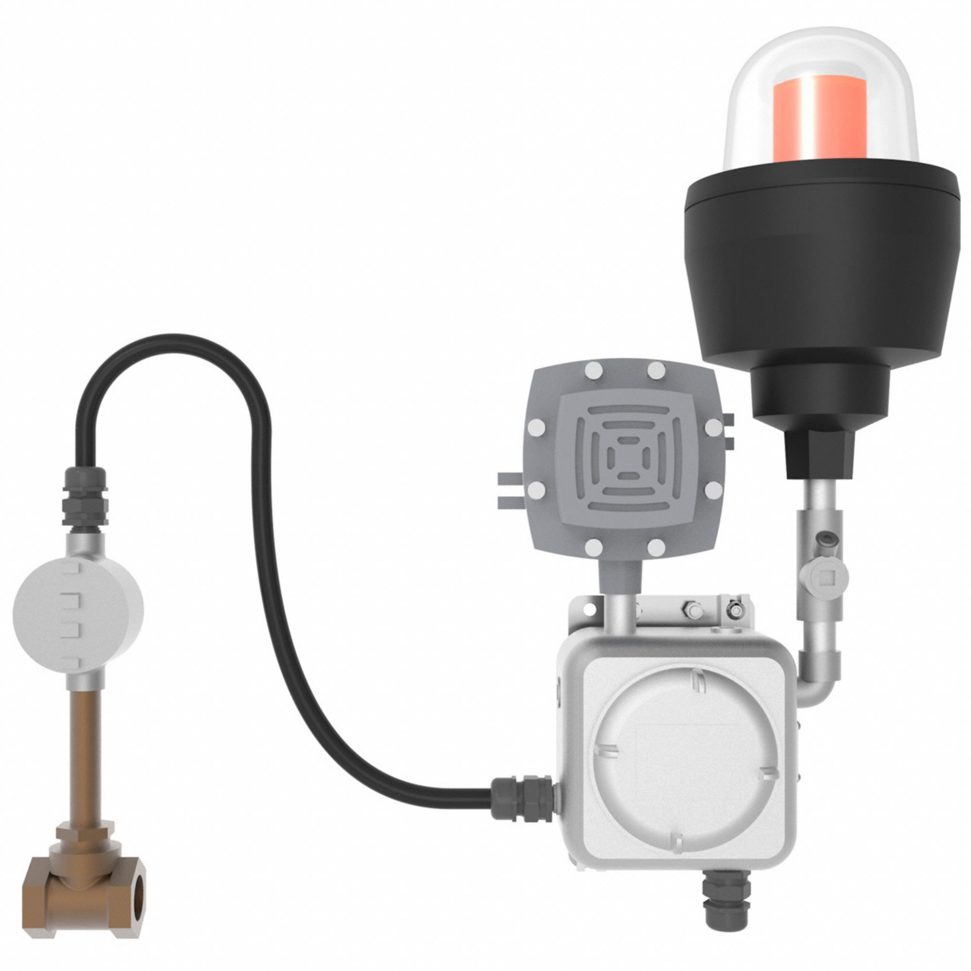 BRADLEY, Combo Drench Shower/Eyewash/Drench Shower, 1 1/4 in NPT Female ...