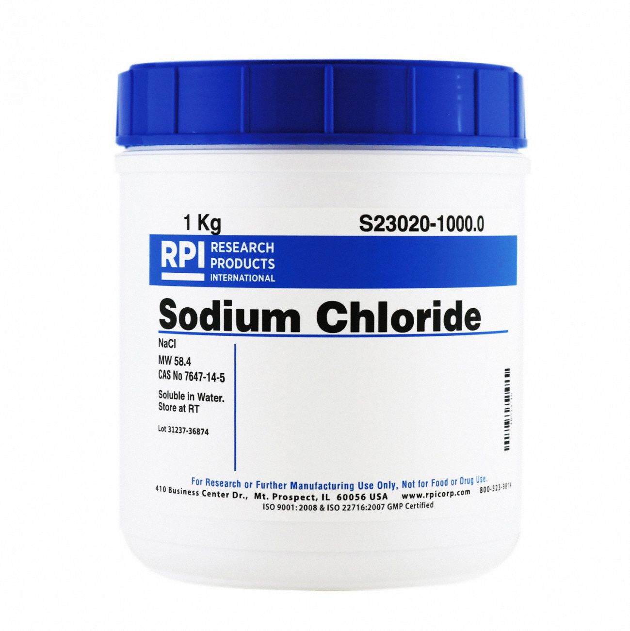 Sodium Chloride Salt High Purity Crystals 500 Grams