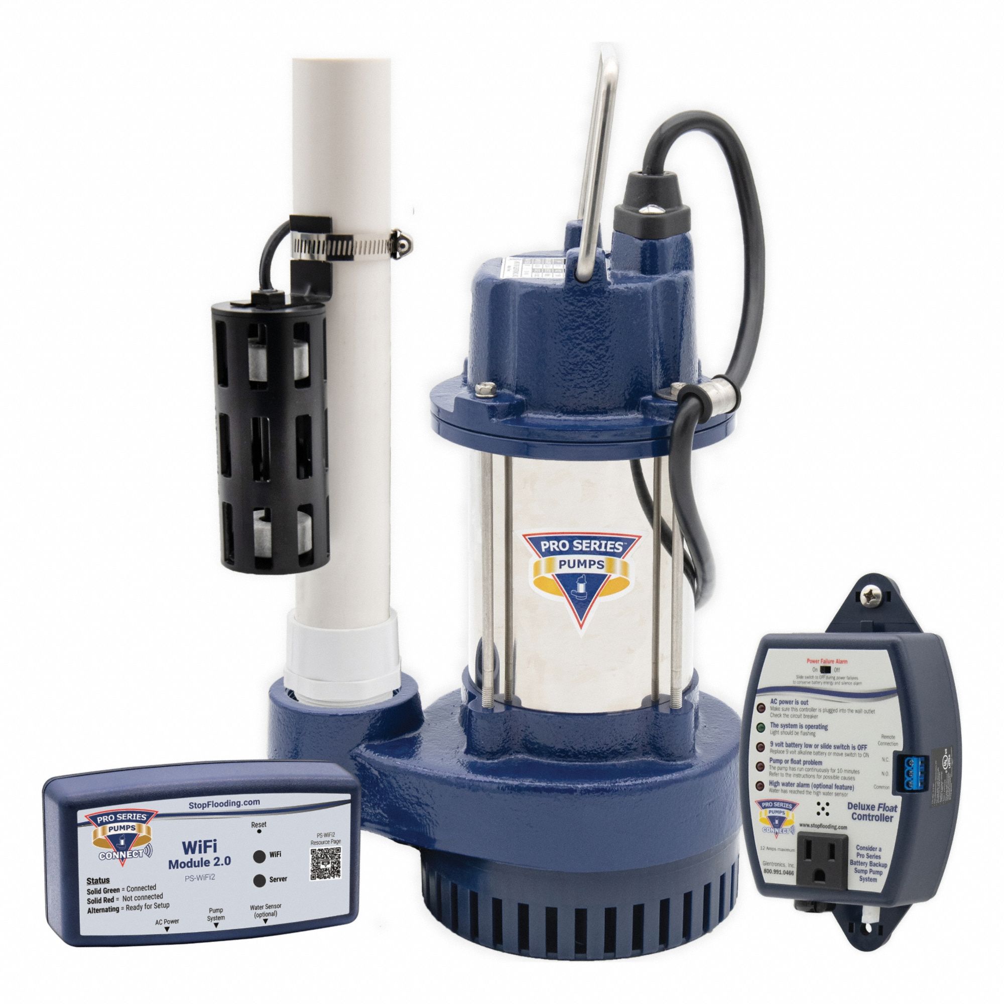 PRO SERIES PUMPS, 1/2 hp, 115V AC, Submersible Sump Pump - 858XJ6|S3050 ...