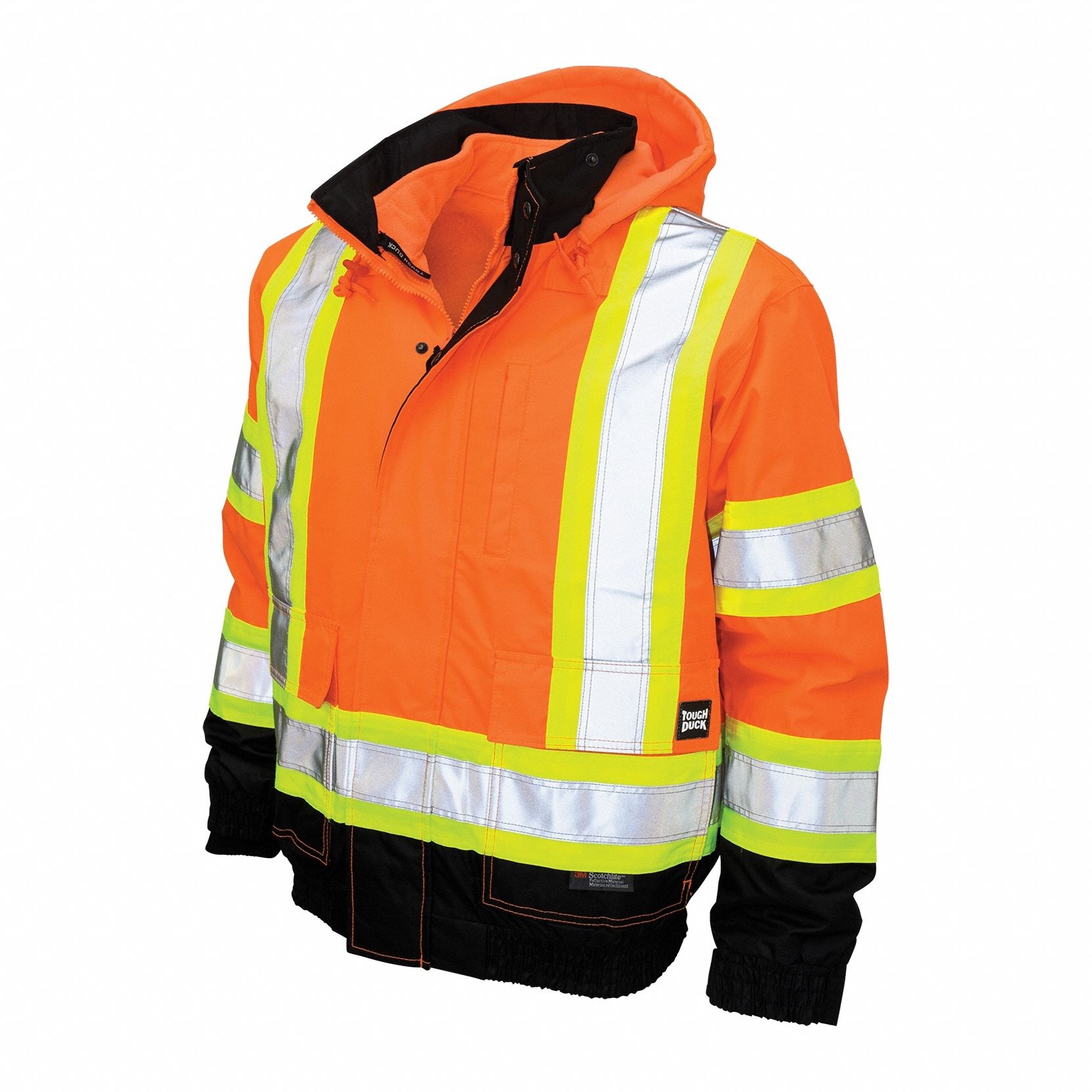 TOUGH DUCK, ANSI Class 3, M, Bomber Jacket - 46W019|S41311 - Grainger