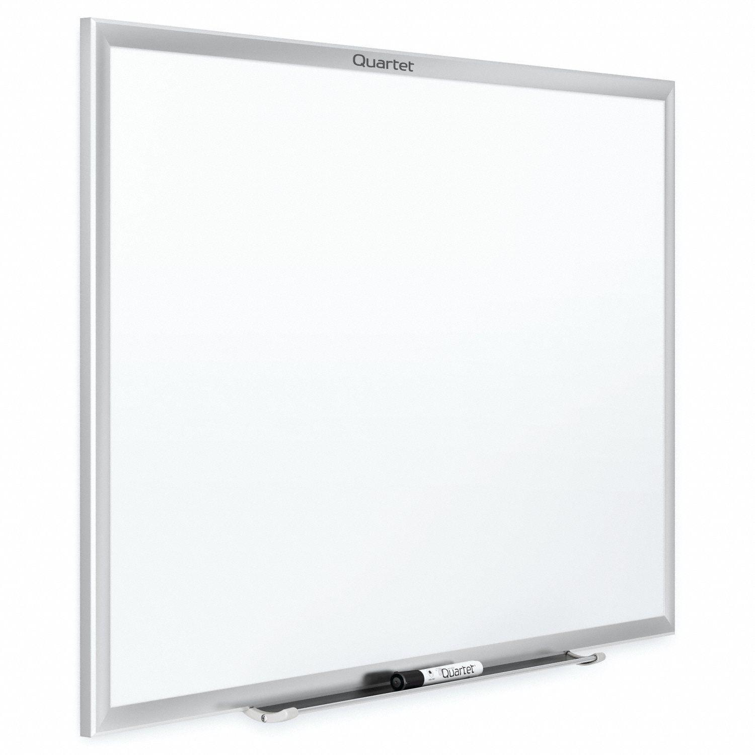 QUARTET, Melamine, Framed Style, Dry Erase Whiteboard - 911ZF4|S538 ...