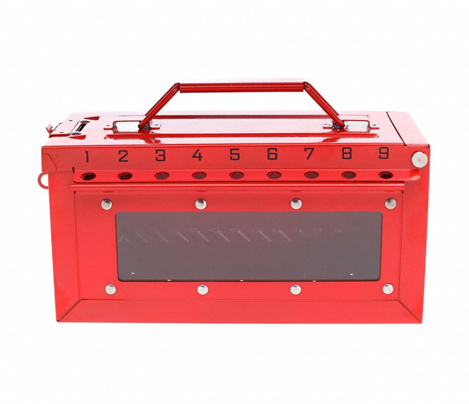 MASTER LOCK Caja para Bloqueo de Grupo, capacidad de Número Máx. de ...