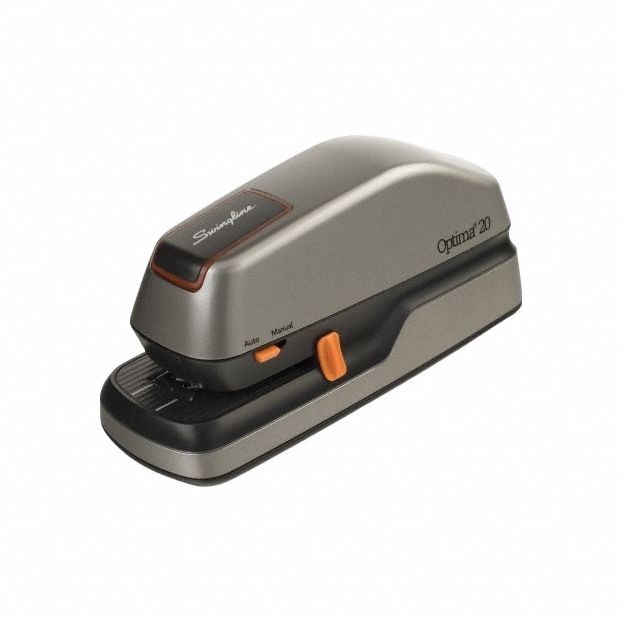 SWINGLINE, 20 Sheet Capacity, 1 5/8 in Throat Dp - Max, Electric ...