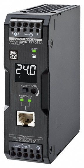 OMRON, DIN Rail, 240 W Output Power - Rated, DC Power Supply - 809H81 ...
