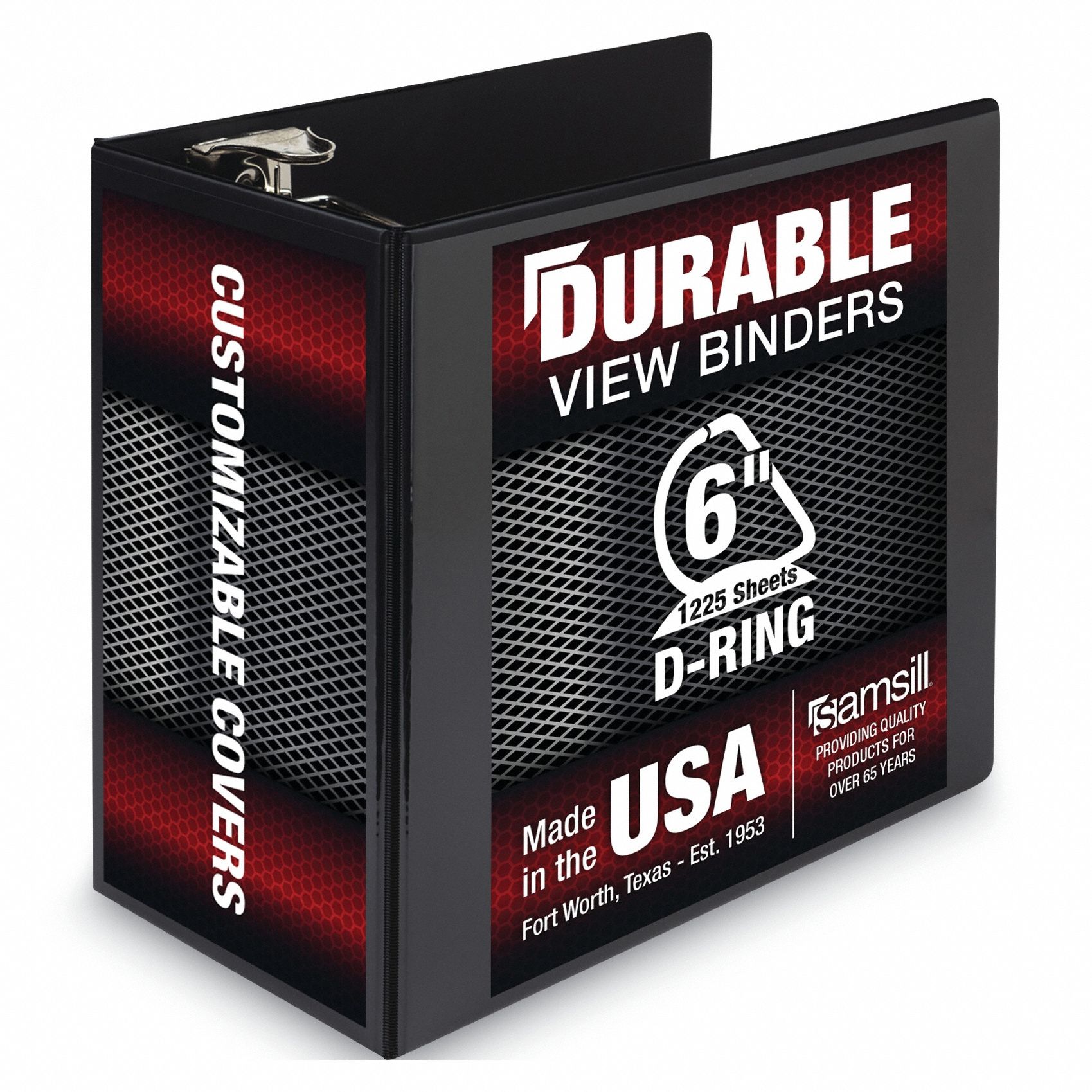 6 in Ring Size, D-Ring, Ring Binder - 35X776|SAM16420 - Grainger