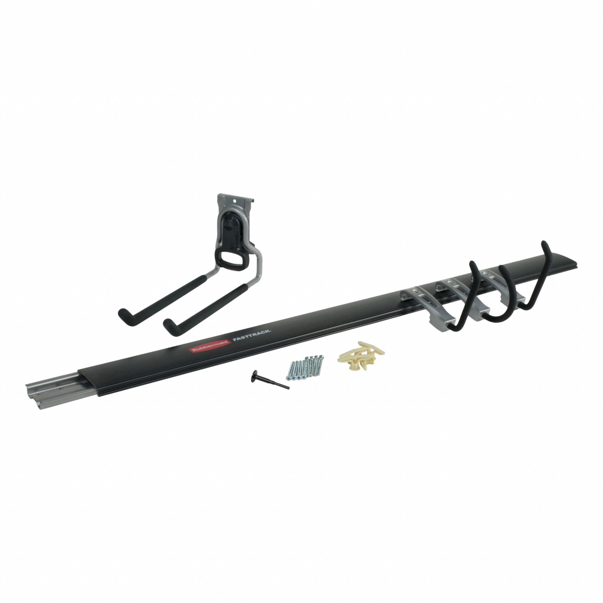 FASTTRACK, Garage Kit, 5 Pieces, Wall-Mount Track System Kit - 841XM6 ...