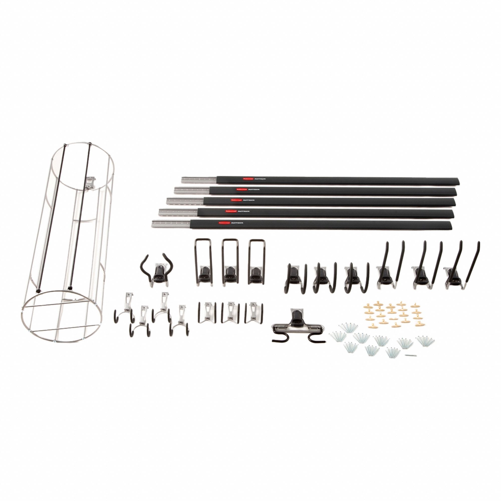 FASTTRACK, Garage Kit, 20 Pieces, Wall-Mount Track System Kit - 841XN1 ...