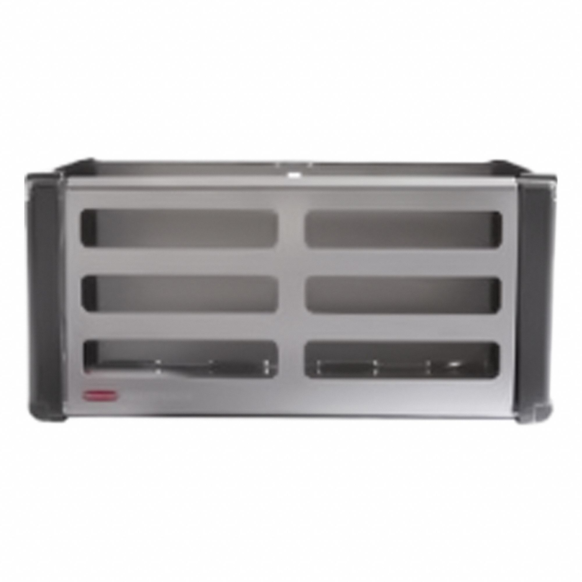 FASTTRACK, Steel, 16.3 in x 15 in x 9.8 in, Rail Access Storage Bin ...