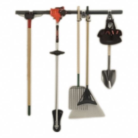 FASTTRACK, Garage Kit, 6 Pieces, Wall-Mount Track System Kit - 841XM7 ...