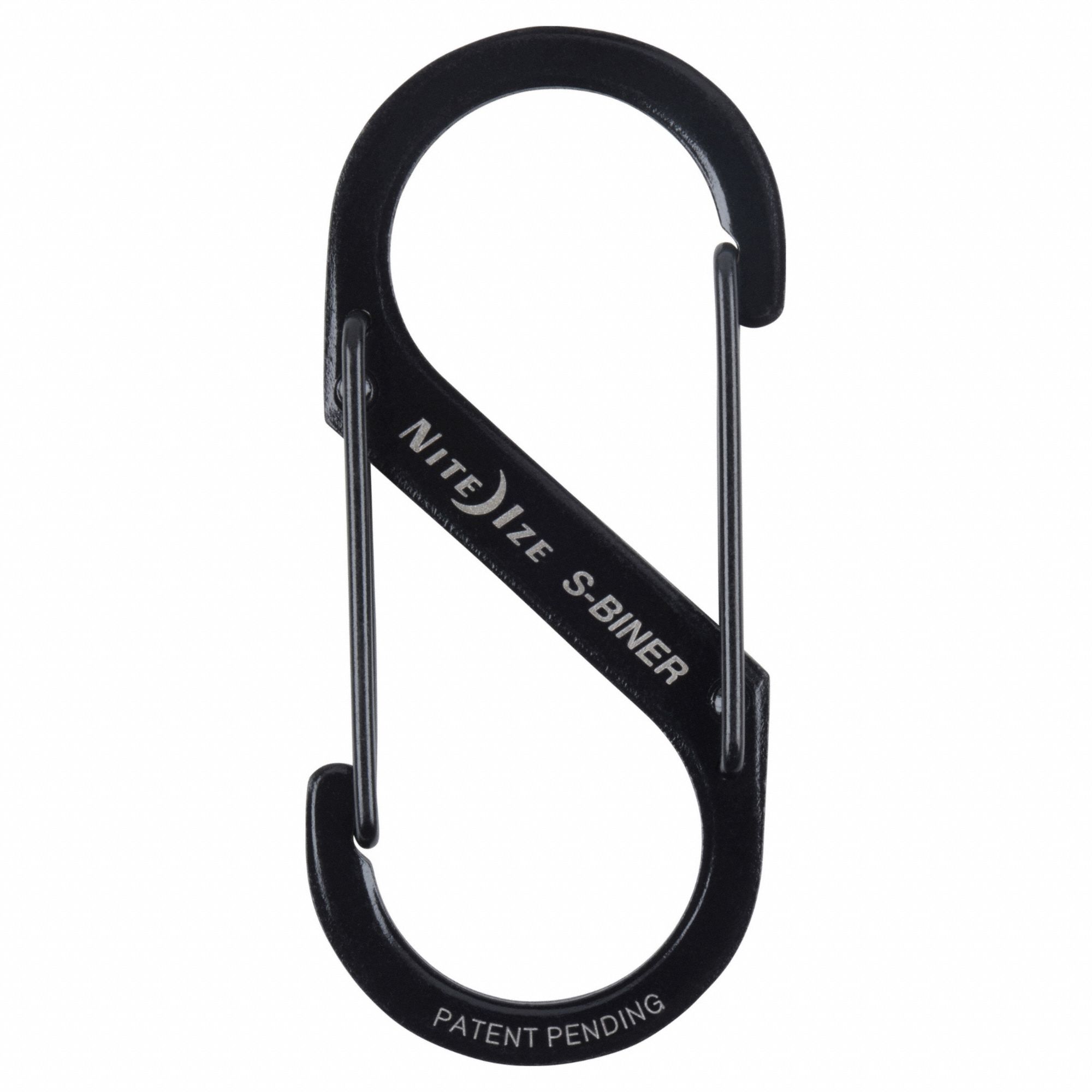 NITE IZE, 25 lb Working Load Limit, Wire Gate, Double Carabiner - 2EVK8 ...