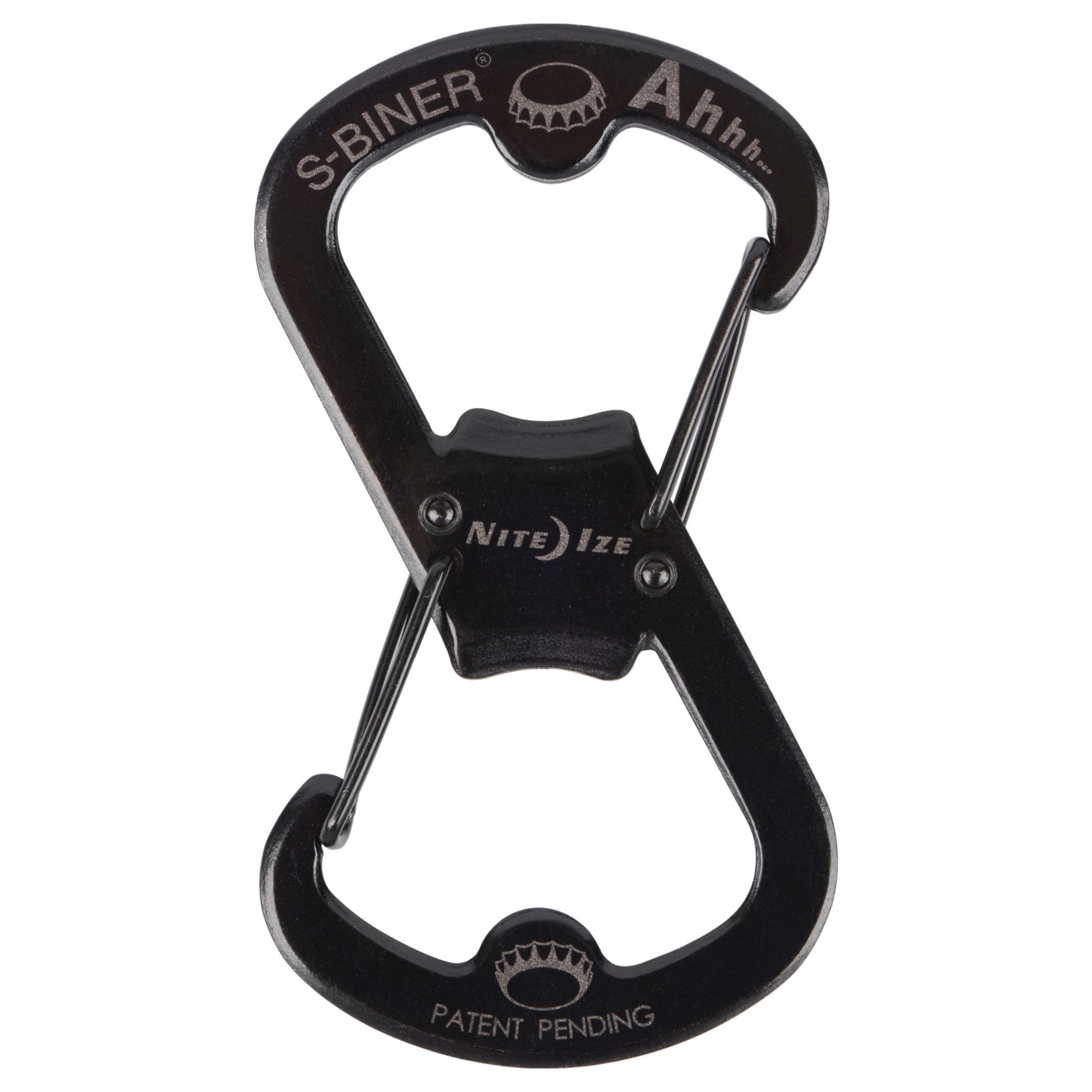 3 1/4 in Key Ring Dia, Stainless Steel, S-Biner Key Clip - 34GN68|SBO ...