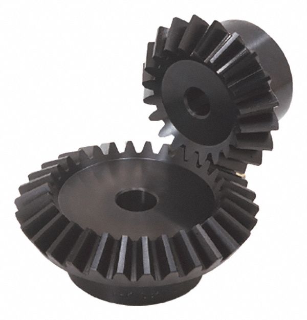 KHK GEARS Bevel Gear: Straight, Gear Ratio 1.5, Module m 2.5, 20 Teeth ...