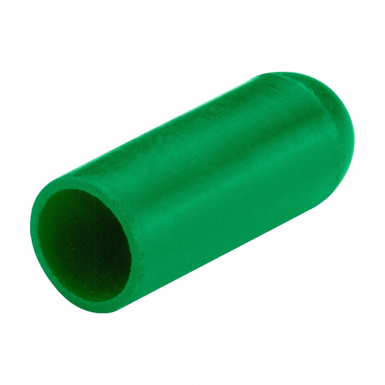 Silicone, Light Green, Straight Sided Caps - 844GN2|SC234-100pcs - Grainger