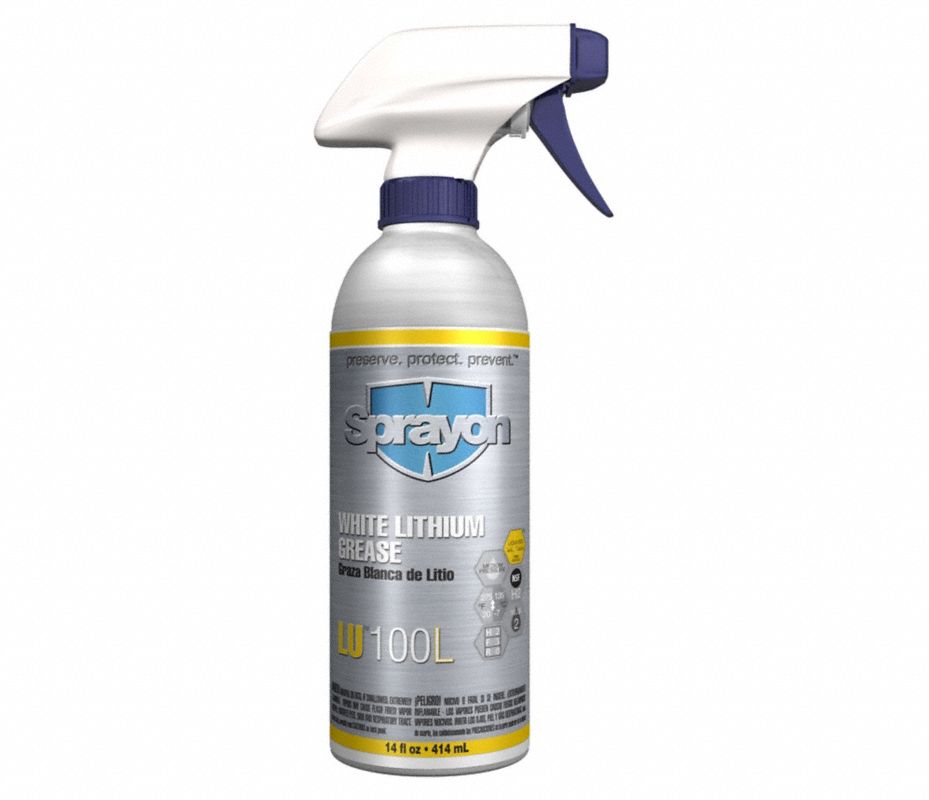 SPRAYON Grasa Multiusos LU™100 Blanco 14 oz. H2 Sin Contacto con ...