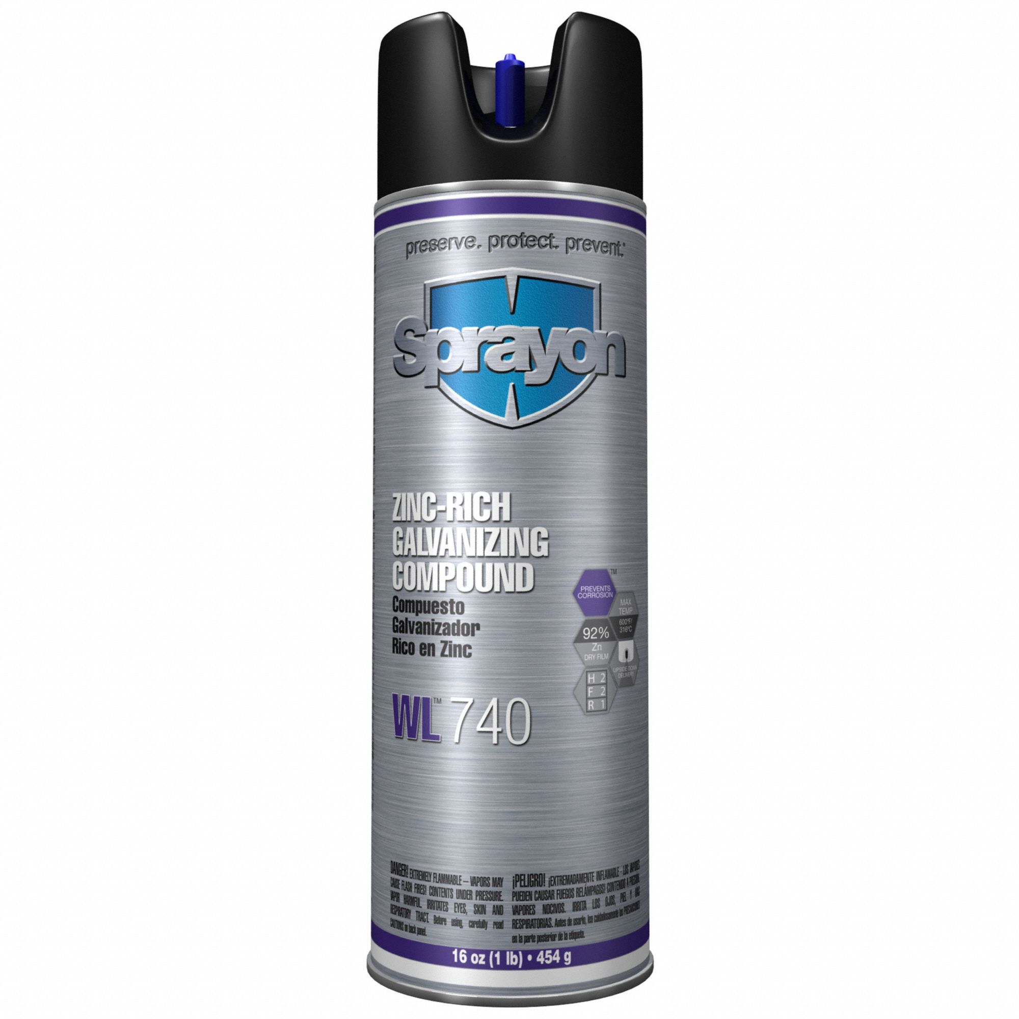 SPRAYON, Exterior/Interior, Galvanizing Compound Spray Primer ...