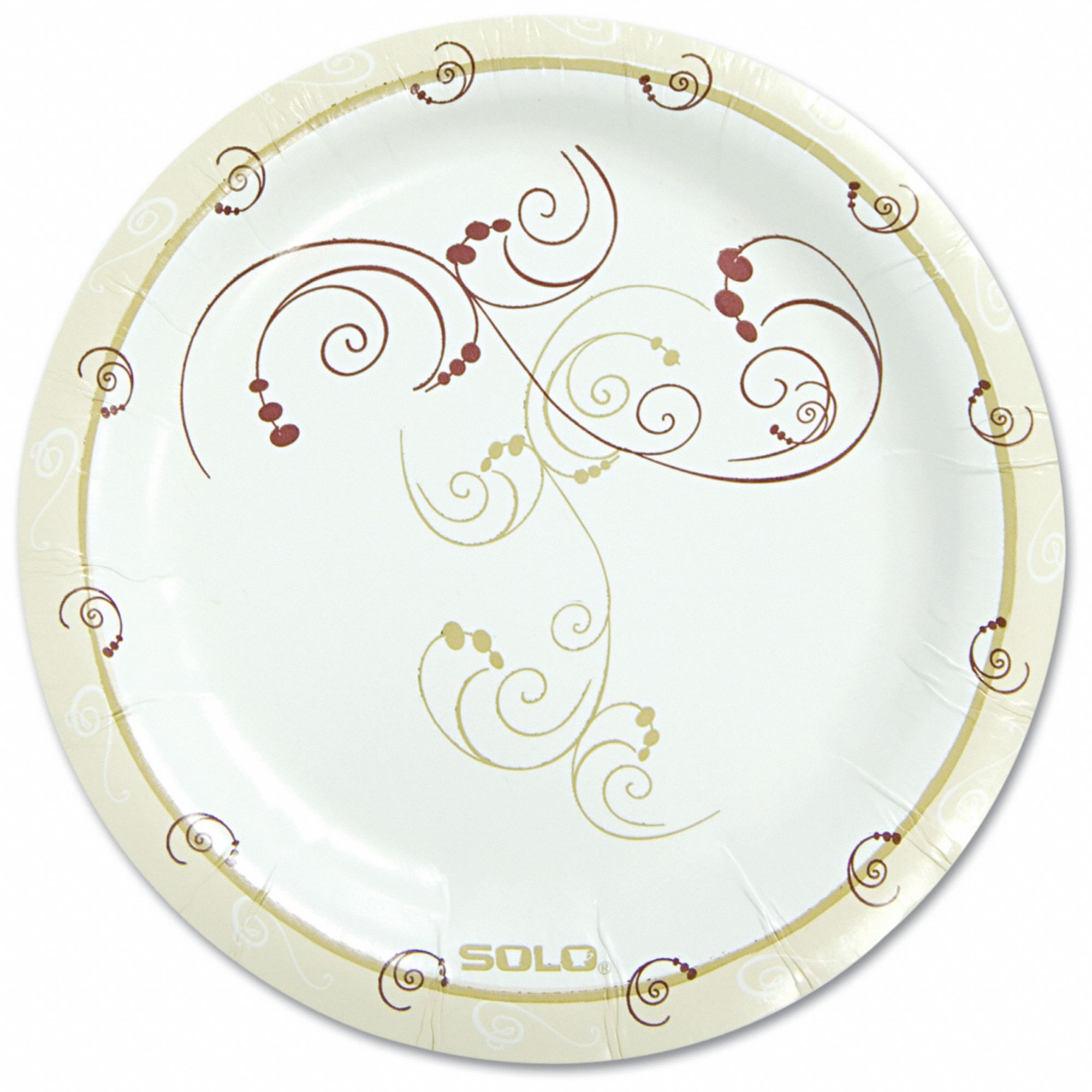 DART, Multi, Medium-Wt, Disposable Paper Plate - 799LU2|MP6-J8001 ...