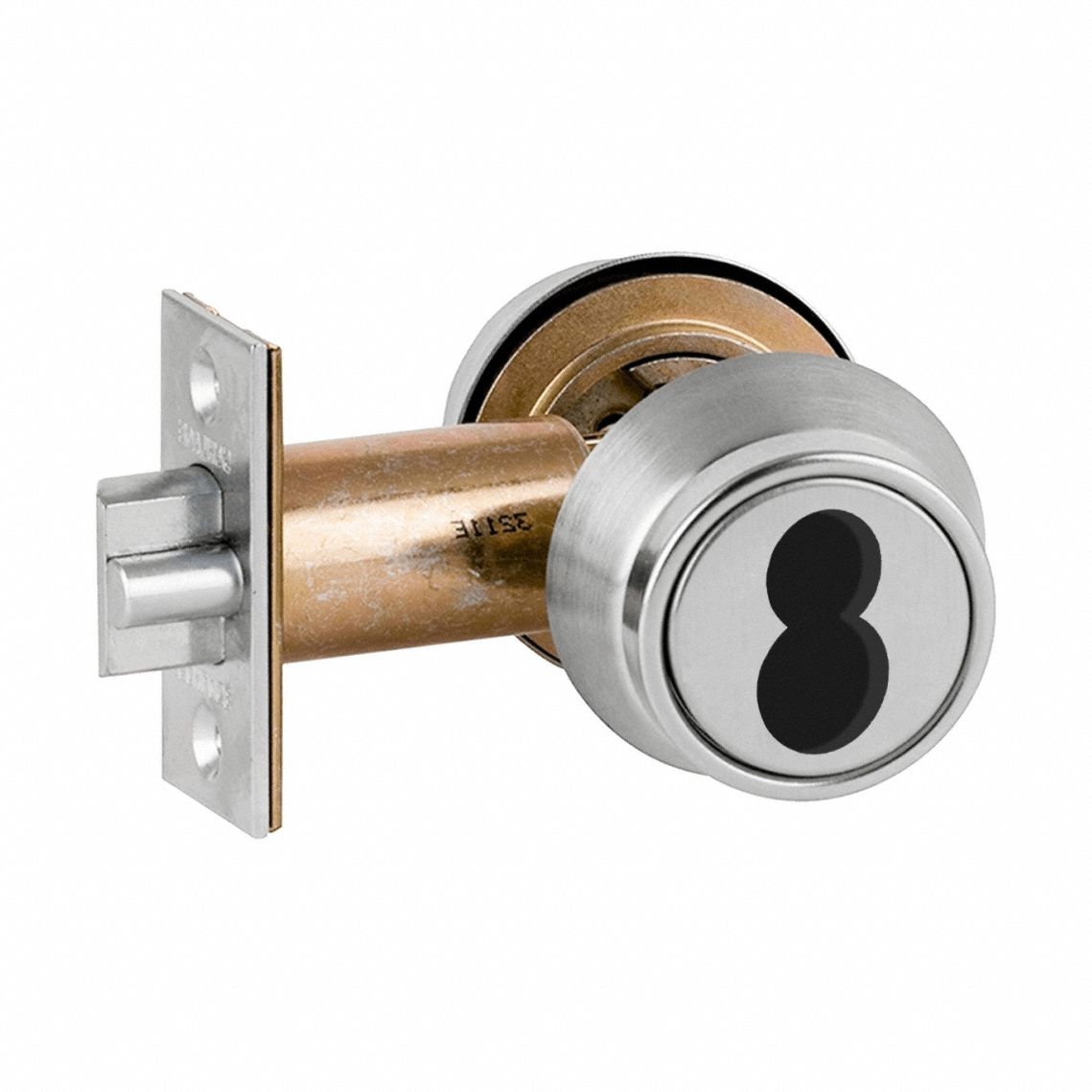 SCHLAGE, Cylindrical, FSIC, Deadbolt Lock - 897NY1|B252J 626 - Grainger