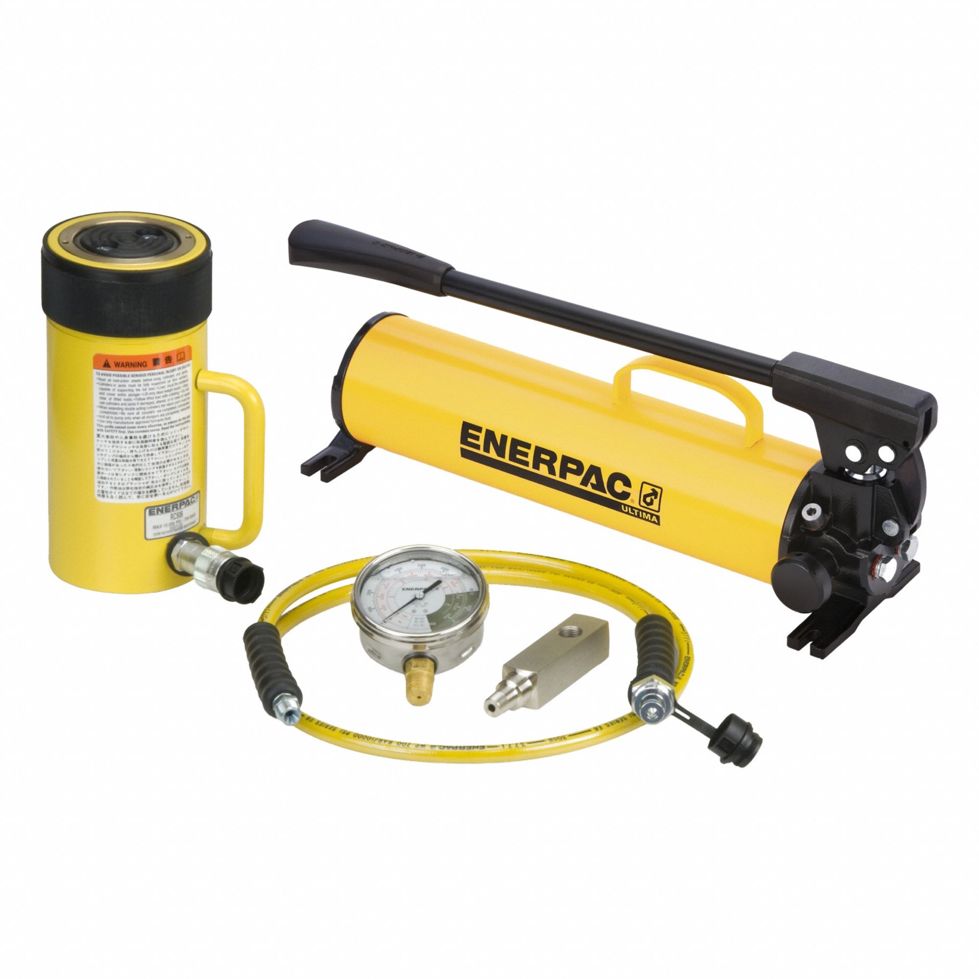 ENERPAC, 25 ton Cylinder Nominal Capacity, 14 1/4 in Cylinder Stroke ...
