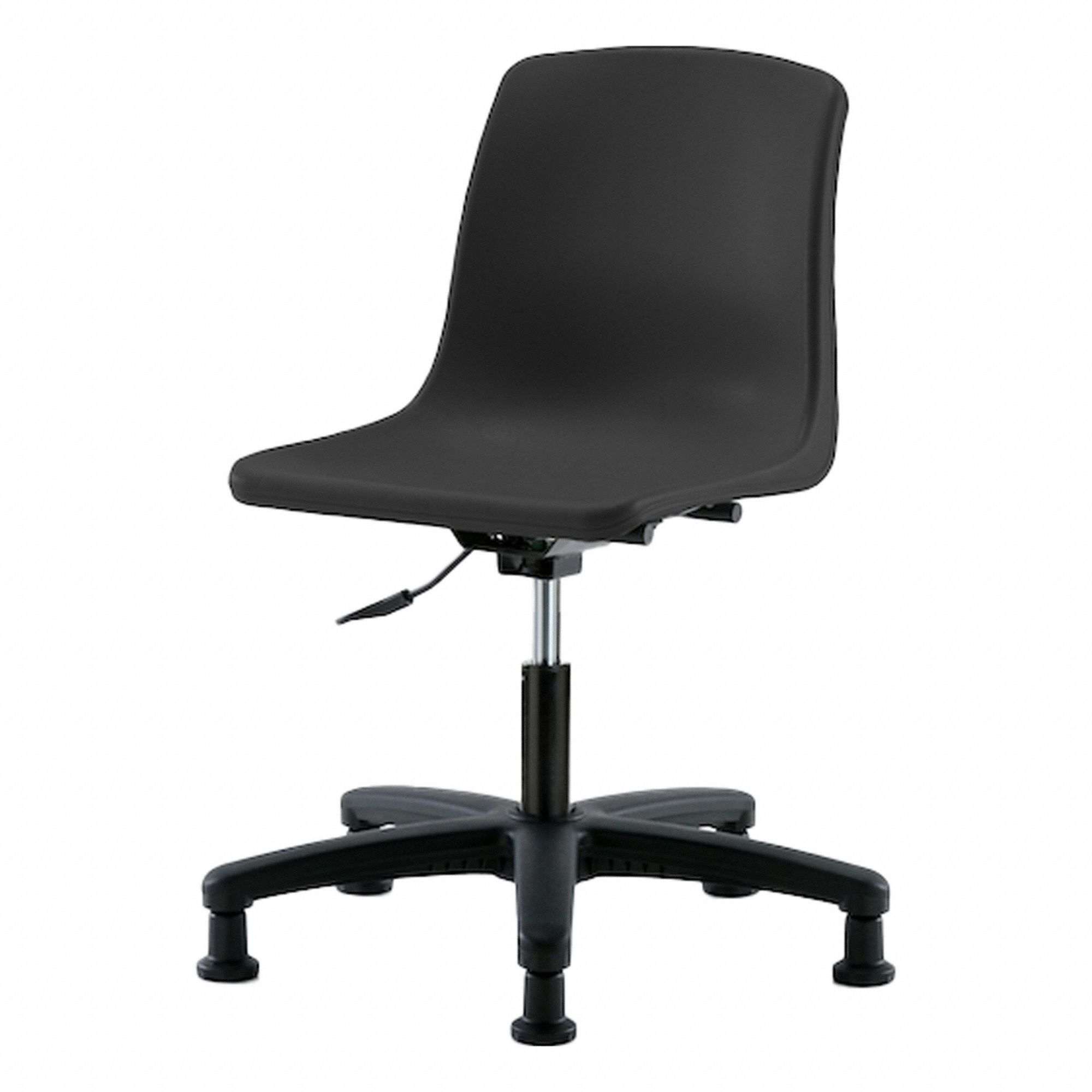 BLUE RIDGE ERGONOMICS, Black, Plastic Material, Shell Chair - 880JP9 ...
