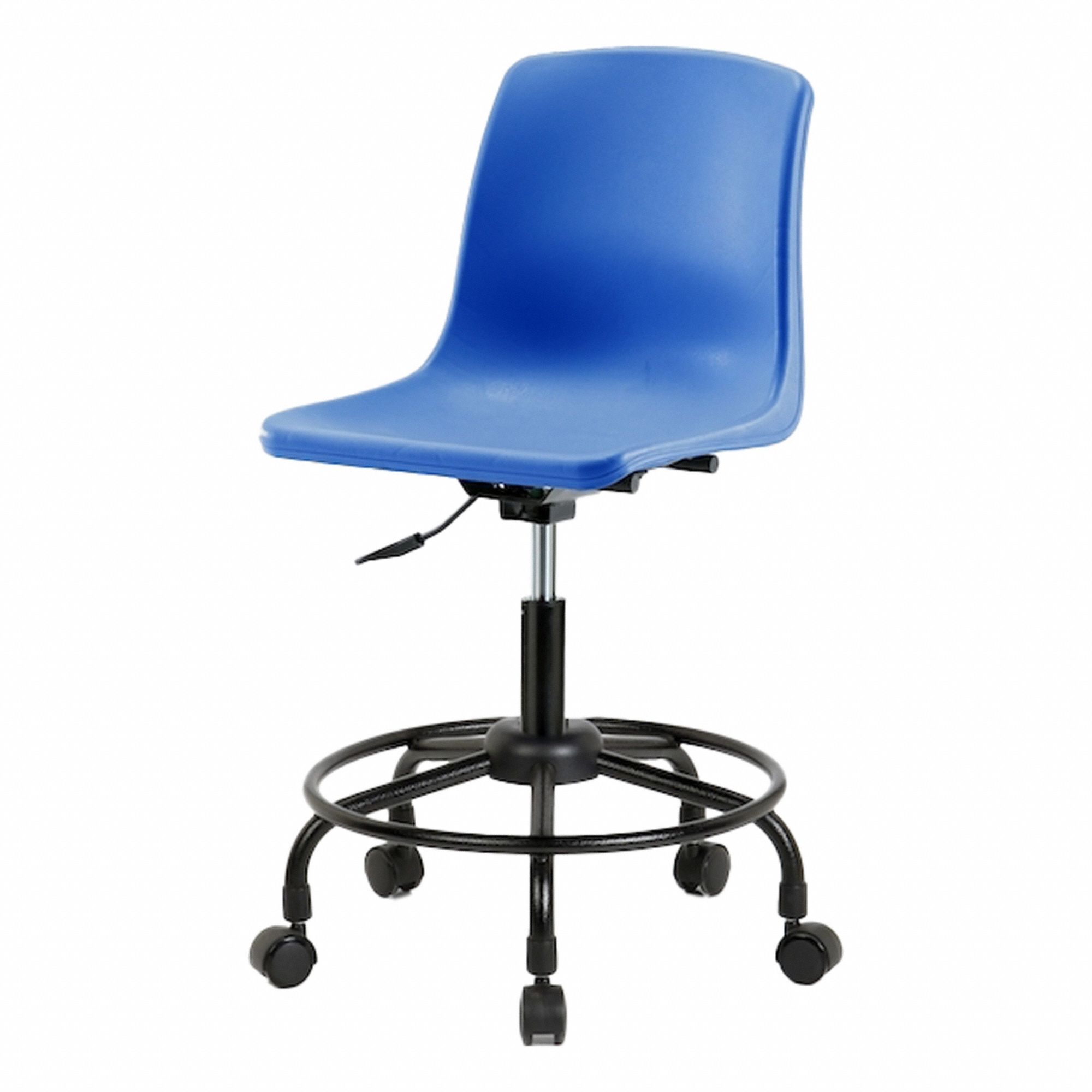 BLUE RIDGE ERGONOMICS, Blue, Plastic Material, Shell Chair - 880JR3 ...