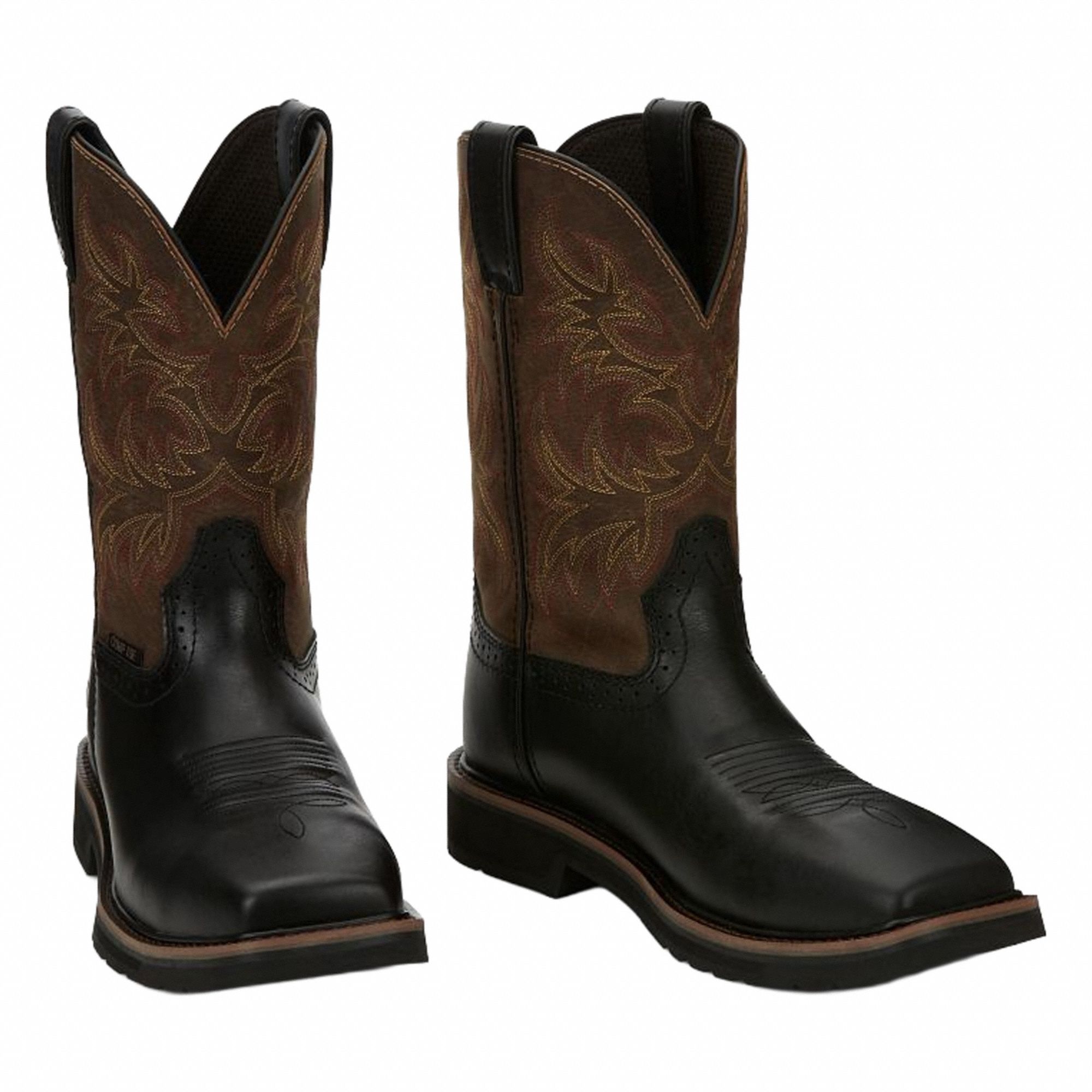 JUSTIN ORIGINAL WORKBOOTS, D, 9, Western Boot - 52EF91|SE4818 - Grainger