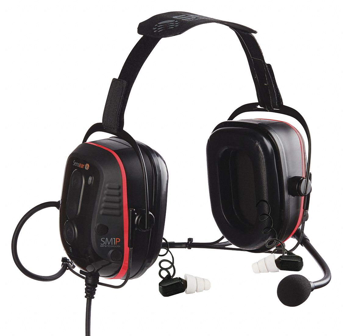 SENSEAR ELECTRONIC EAR MUFF,31DB,BEHIND-THE-NECK - Noise-Reducing ...