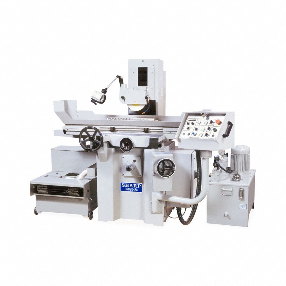 SHARP, Automatic, 1 1/2 hp, Surface Grinder - 446P03|SG-820-2A - Grainger