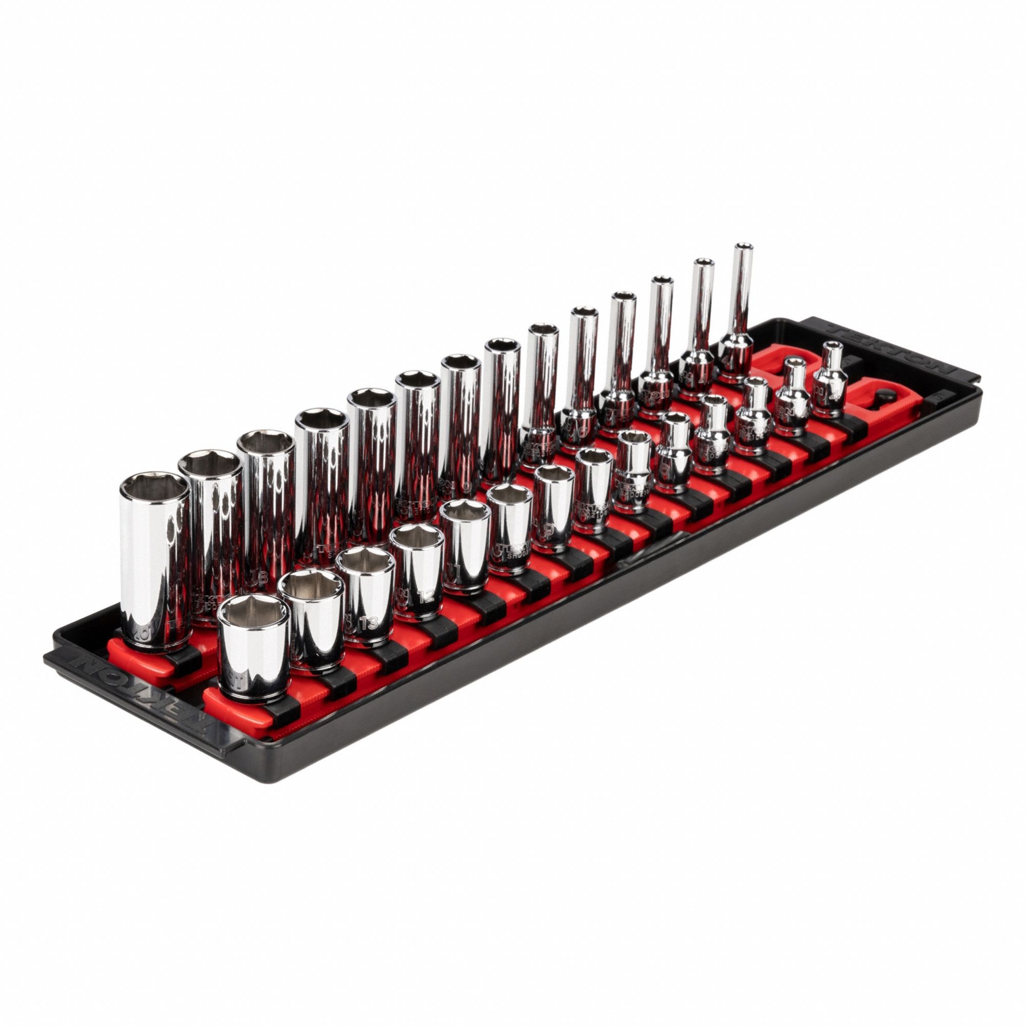 TEKTON, 1/4 in Drive, 28 Piece, Socket Set - 885YF8|SHD90211 - Grainger