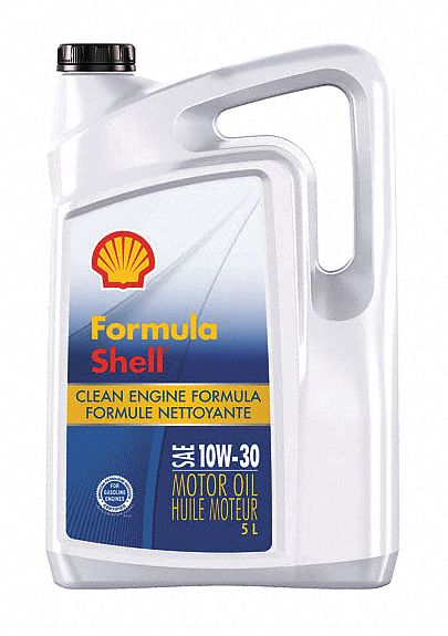FORMULA SHELL MOTOR OIL,10W-30,BOTTLE,5 L - Engine and Motor Oils ...