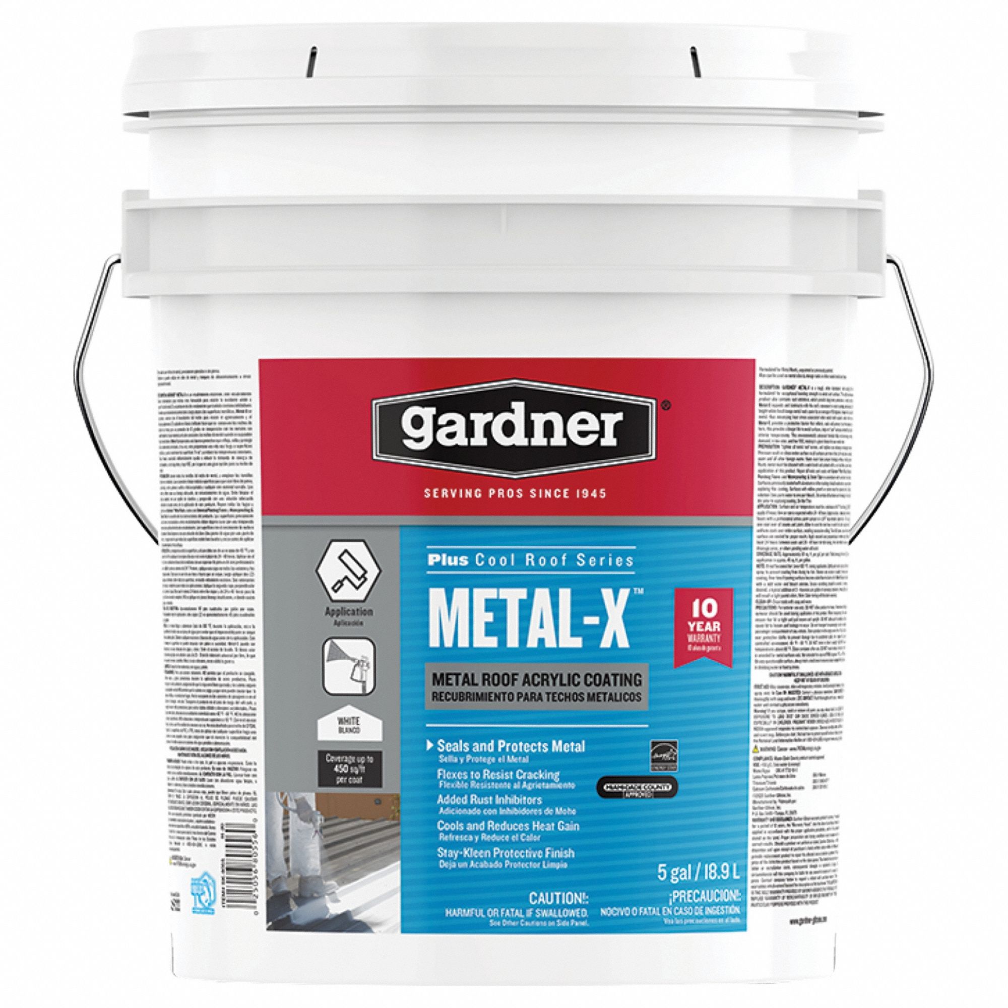 GARDNER, Acrylic Roof Coatings, Elastomeric Polymer, Roof Coating ...