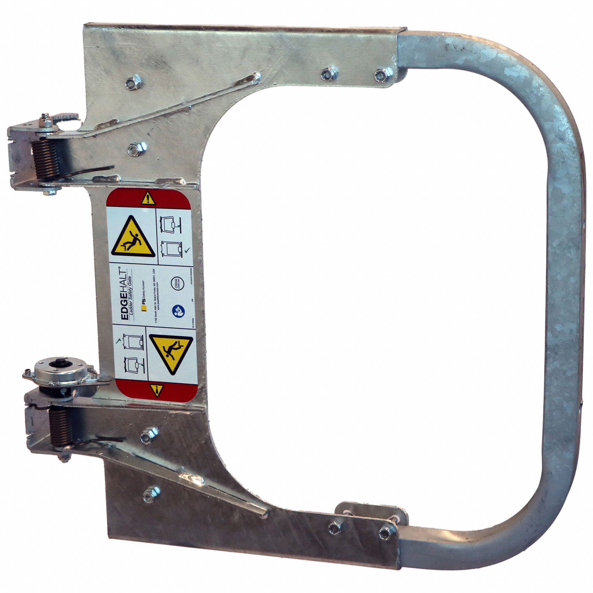 PS INDUSTRIES, Steel, For 20 in to 30 in (Railing Opening) Opening Wd ...