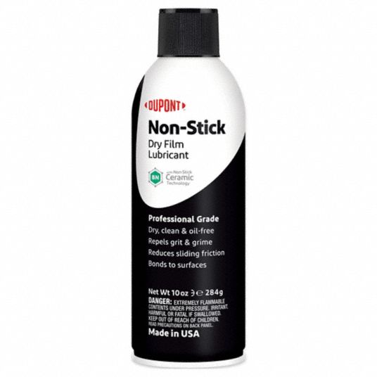 DUPONT, Aerosol Can, 10 oz, Dry Film Lubricant - 812L60|DNS610101 ...