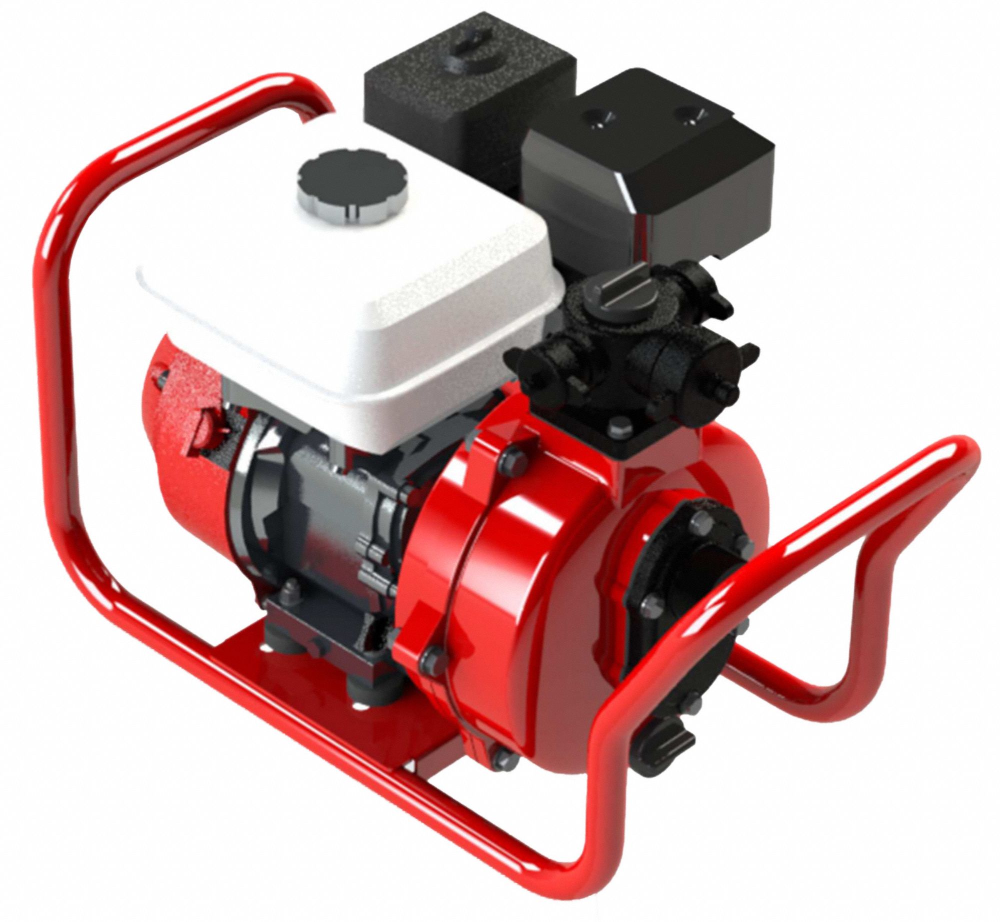 6 hp, 1 1/2 in Intake and Disch, Fire Pump - 902TM5|PFP-6HPHND-M-TW ...