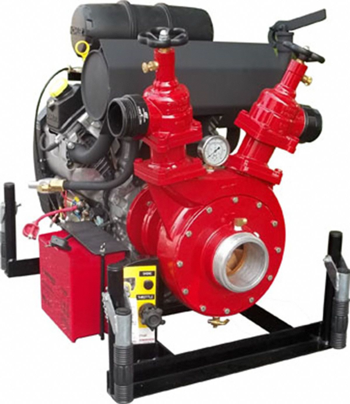 25 hp, 4 in Intake and Disch, Fire Pump - 902TN0|PFP-38HPKHL-MF - Grainger