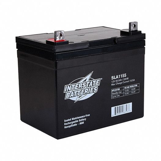 INTERSTATE BATTERY, Casil Battery,Sealed Lead-Acid - 814LK4|SLA1155 ...