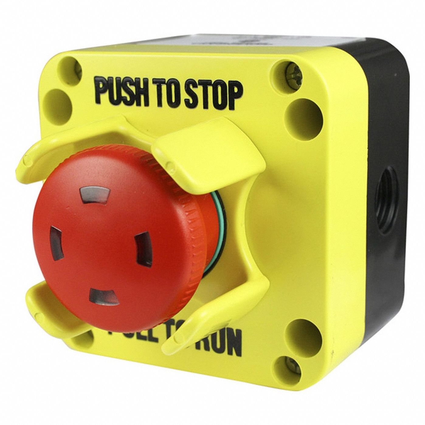 GIOVENZANA, Push Button, 0 Pilot Lights, Emergency Stop Control Station ...