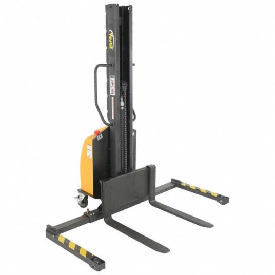 VESTIL, Powered Lift Stacker,63",1000 lb. - 44RU89|SLNM-63-AA - Grainger
