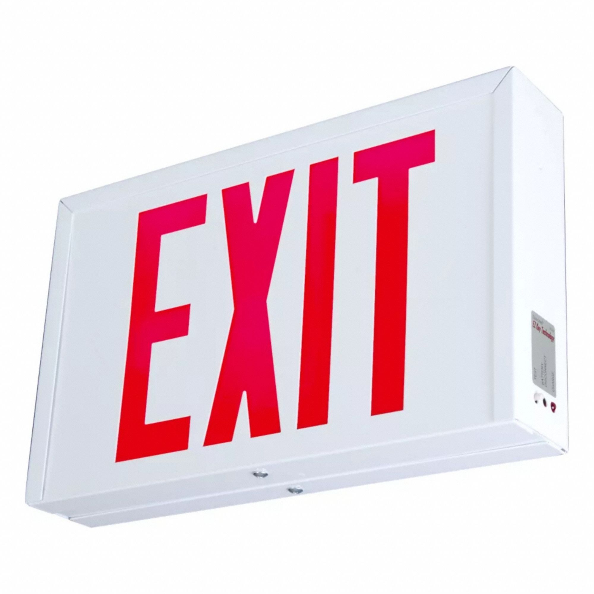 Exit Sign,Self Powered - Grainger