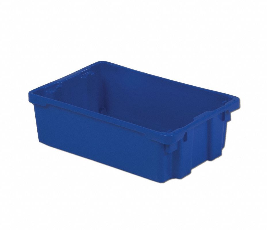 LEWISBINS Contenedor Apilable y Encajable, Sólida, Sí, Plástico, 120°F ...