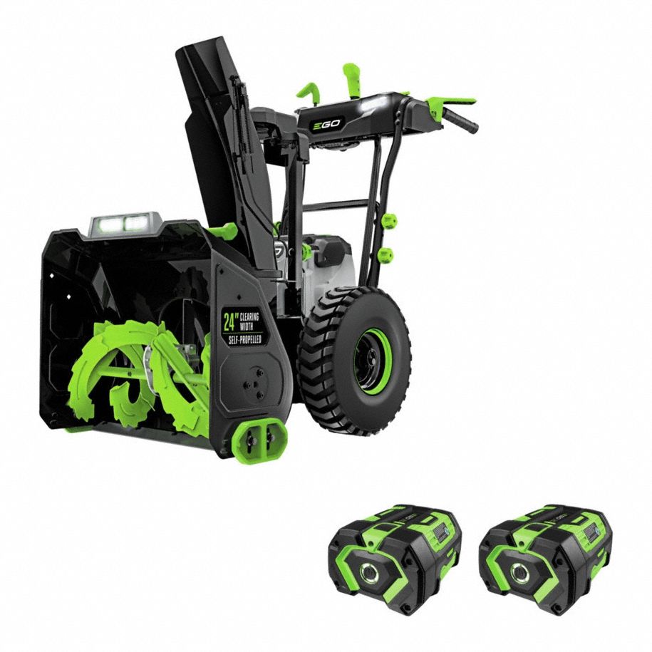 EGO, 200° Chute Turning Radius, Cordless, Cordless Walk-Behind Snow ...